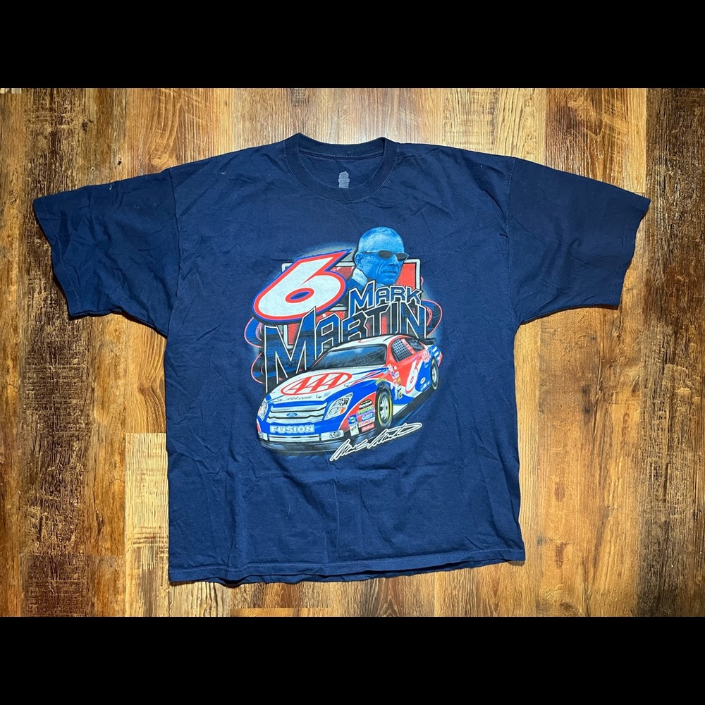 Vintage 2006 Nascar Roush Racing Mark Martin Aaa Shir… - Gem
